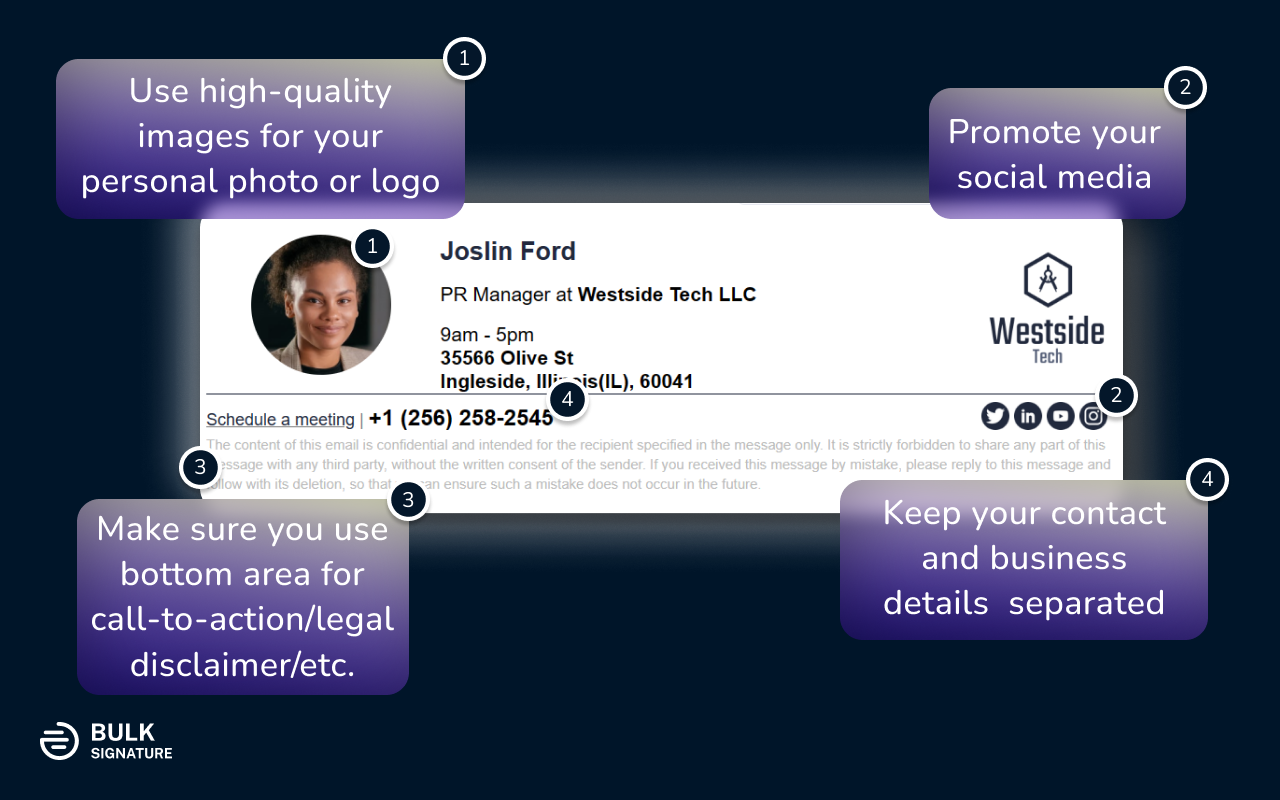 How to Create a Professional Email - BulkSignature