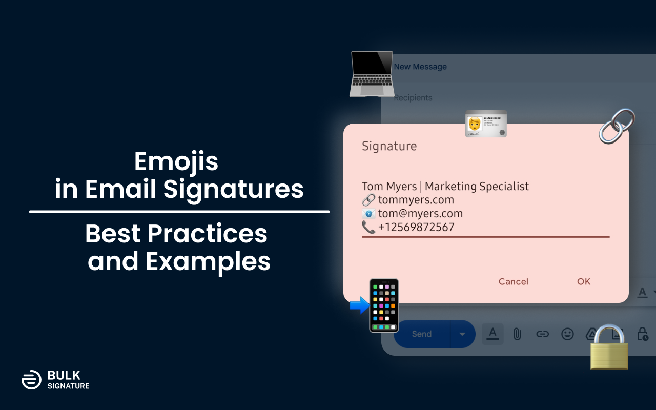 Emojis in Email Signatures: Best Practices - BulkSignature