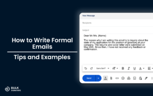 Complete guide to formal emails with - BulkSignature