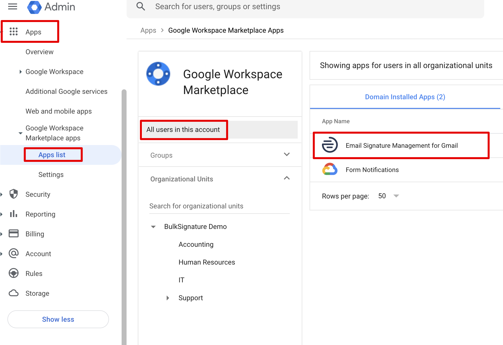 How To Uninstall BulkSignature Plugin from Google Workspace - BulkSignature