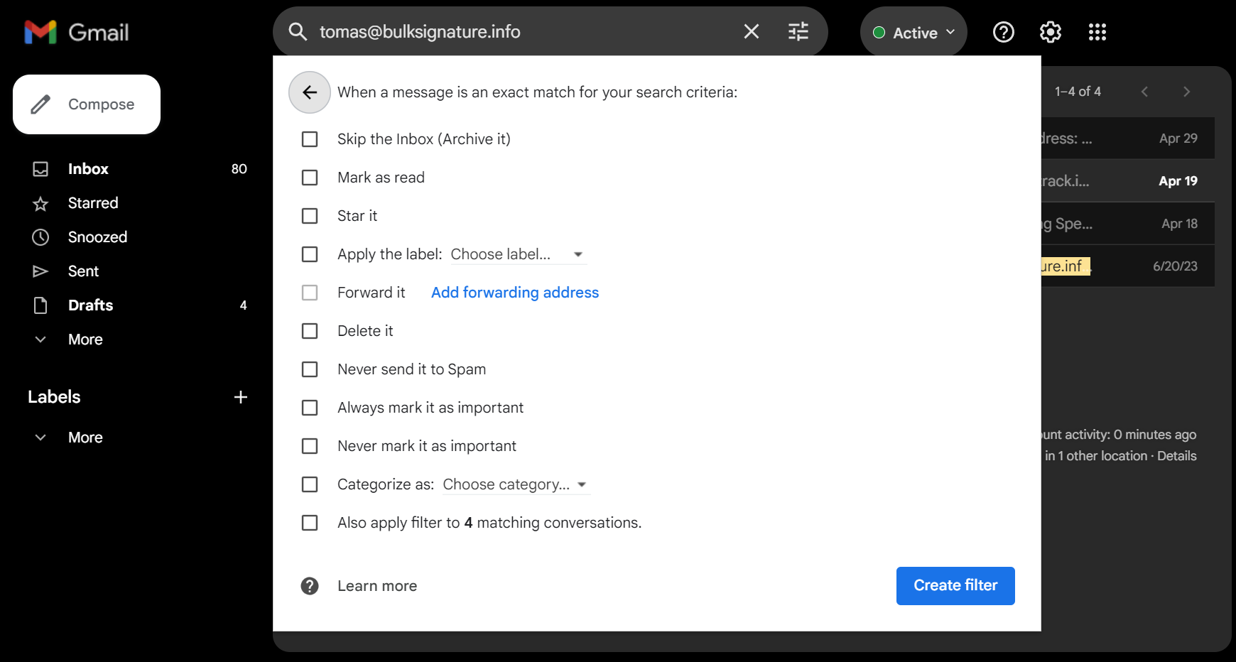 How to Properly Create Rules in - BulkSignature