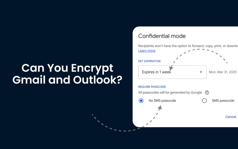 Can You Encrypt Gmail/Outlook? A Guide - BulkSignature
