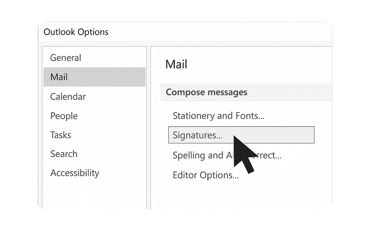 How to Add a Signature in Outlook: A - BulkSignature