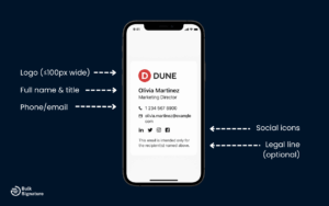 Best Practices for Mobile-Friendly Email Signature Design