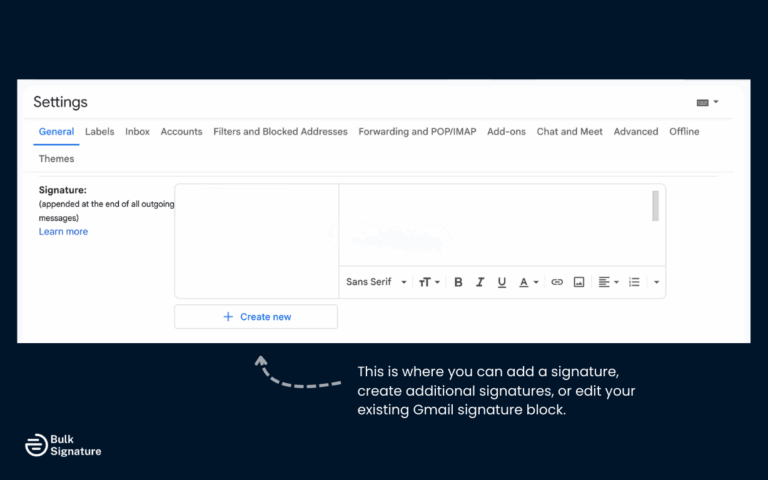 How to Change Email Signature in - BulkSignature