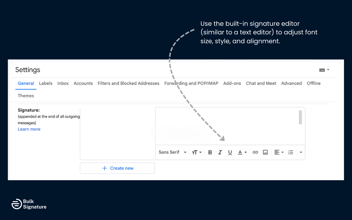 How to Change Email Signature in - BulkSignature