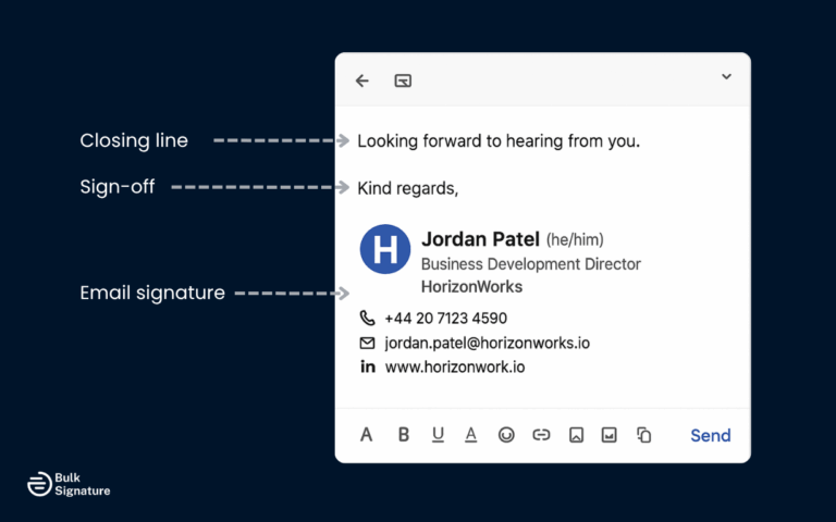 How to Sign an Email Professionally in Any - BulkSignature
