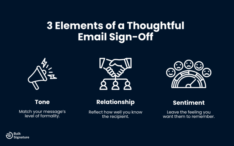 The Best Email Sign-Offs for Professional Messages