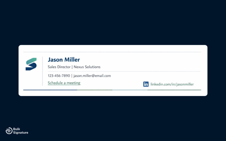 Email Signature Template Collection for Every Role