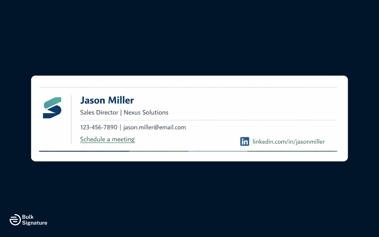 Email Signature Template Collection for - BulkSignature