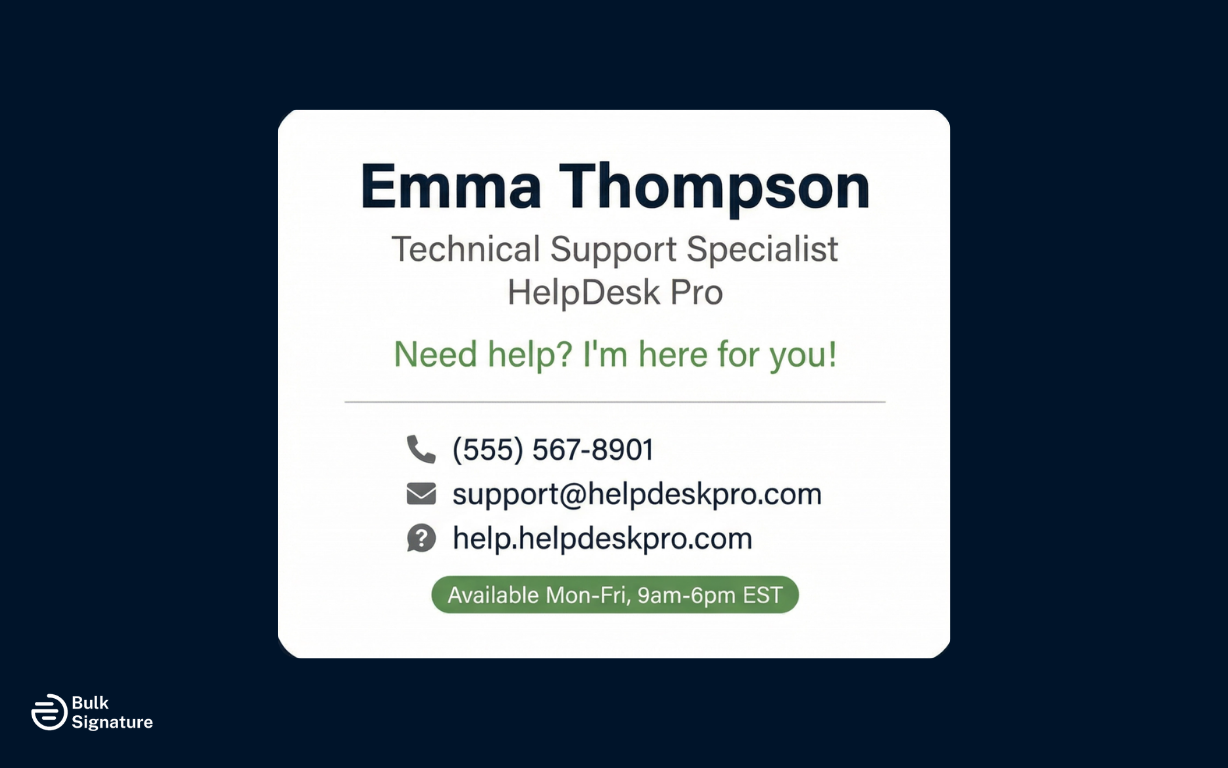 Mobile Email Signature Examples That Work on Every Device